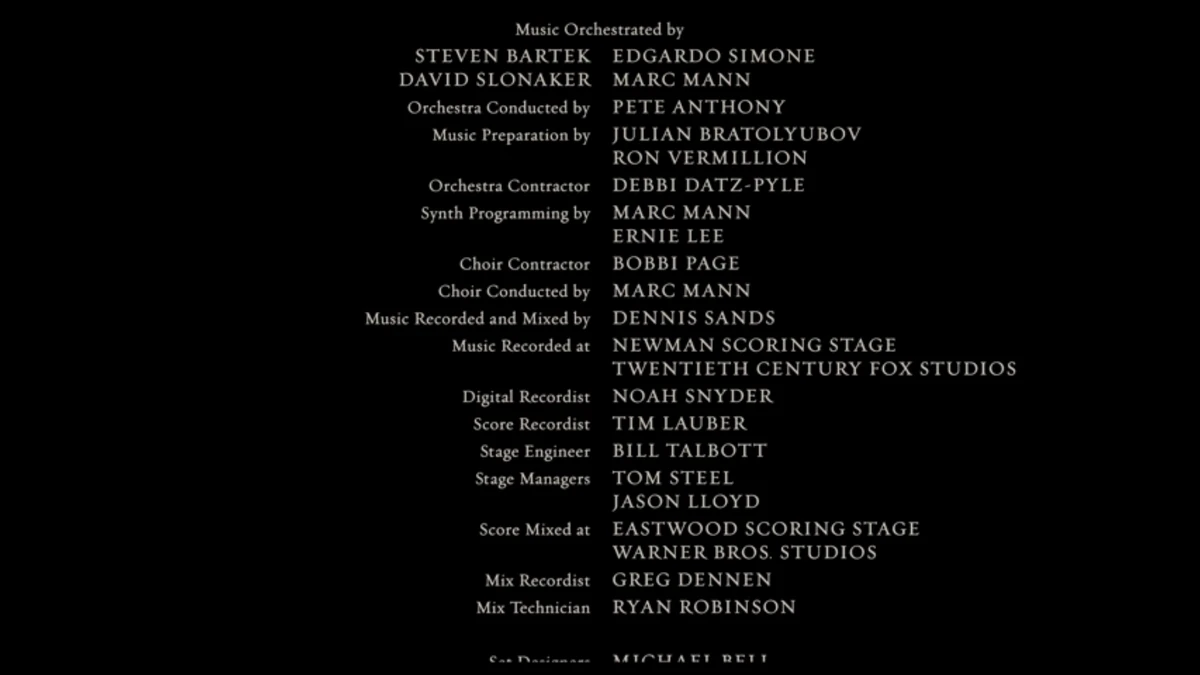 Newman Scoring Stage/In-Credit Text Variants | Logo Timeline Wiki | Fandom