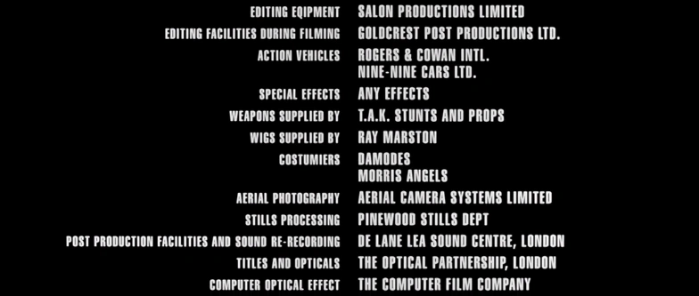 Goldcrest Post Productions/In-Credit Text Variants | Logo Timeline Wiki ...