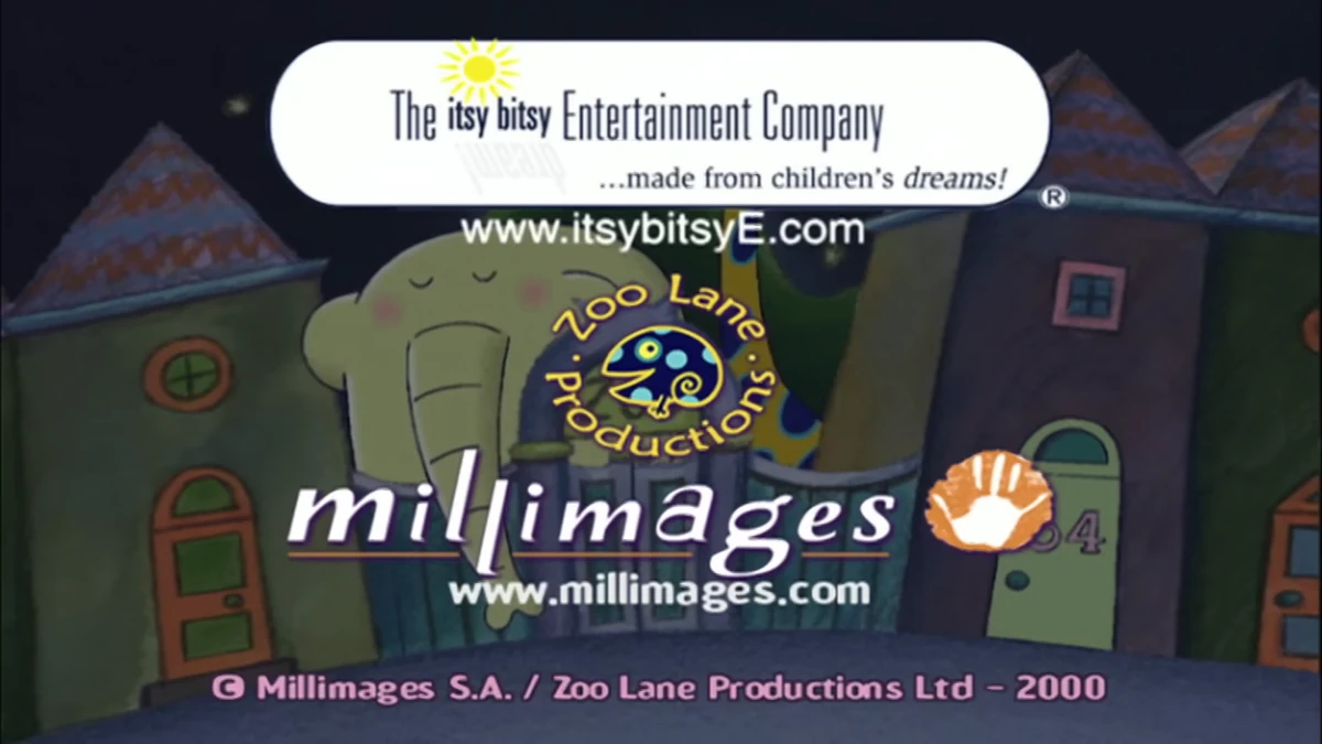 The itsy bitsy Entertainment Company/Credits Variants | Logo Timeline ...