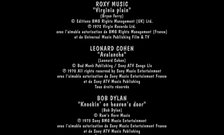 Sony Music Publishing/In-Credit Text Variants | Logo Timeline Wiki | Fandom