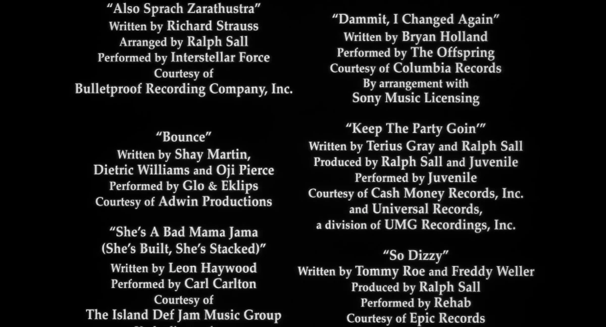 Bulletproof Records/In-Credit Text Variants | Logo Timeline Wiki | Fandom