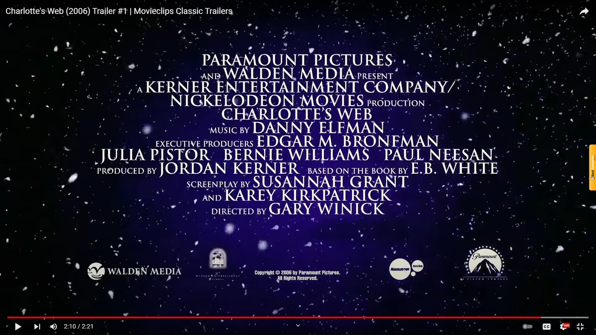 Walden Media/Credits Variants | Logo Timeline Wiki | Fandom