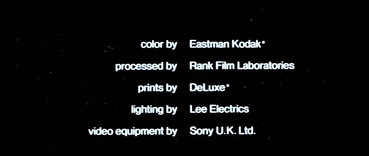 Kodak/In-Credit Text Variants | Logo Timeline Wiki | Fandom
