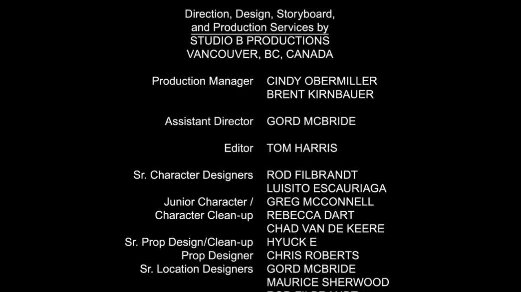 Studio B Productions/In-Credit Text Variants | Logo Timeline Wiki | Fandom