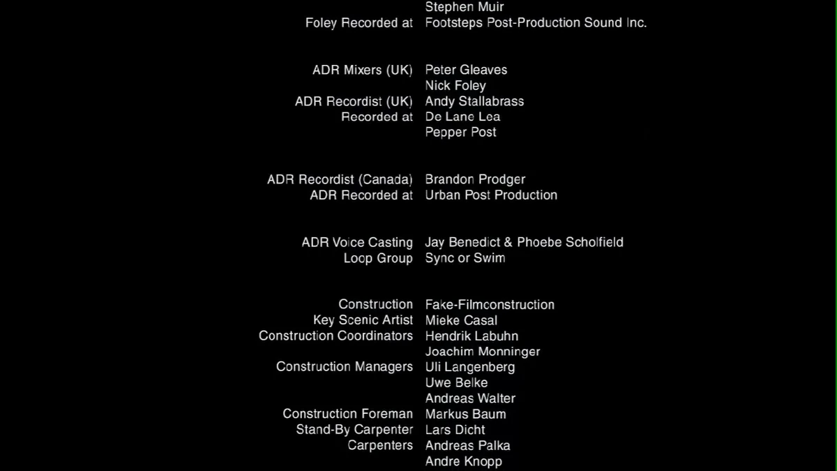 Urban Post Production/In-Credit Text Variants | Logo Timeline Wiki | Fandom