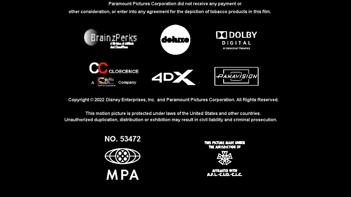 4DX/Credits Variants | Logo Timeline Wiki | Fandom