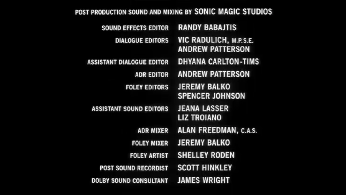 Sonic Magic Studios/In-Credit Text Variants | Logo Timeline Wiki | Fandom