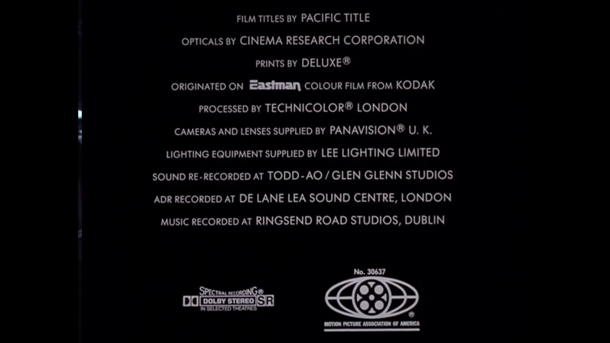 Panavision UK/In-Credit Text Variants | Logo Timeline Wiki | Fandom