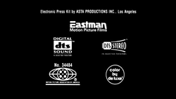 Digital Dts Sound Credits