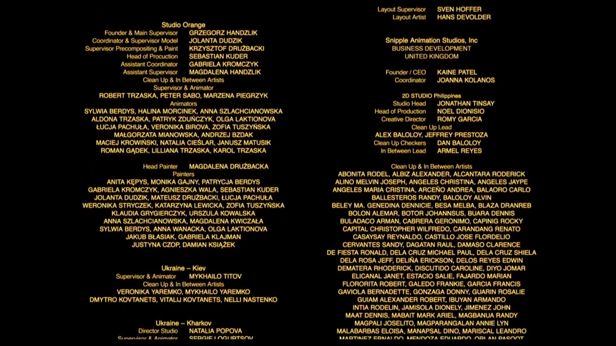 Snipple Animation/In-Credit Text Variants | Logo Timeline Wiki | Fandom