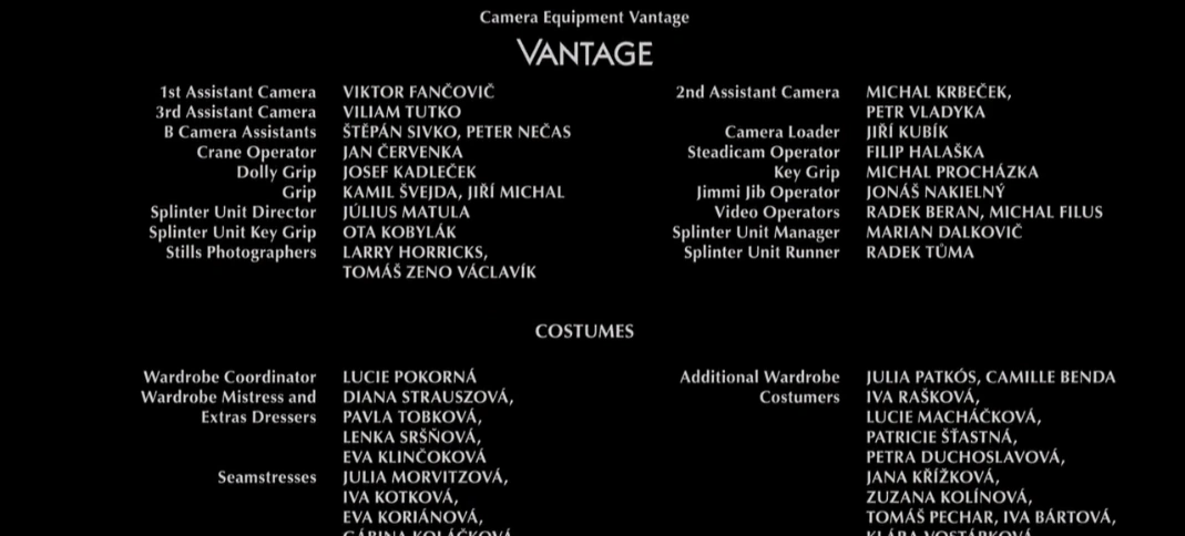 Vantage/Credits Variants | Logo Timeline Wiki | Fandom