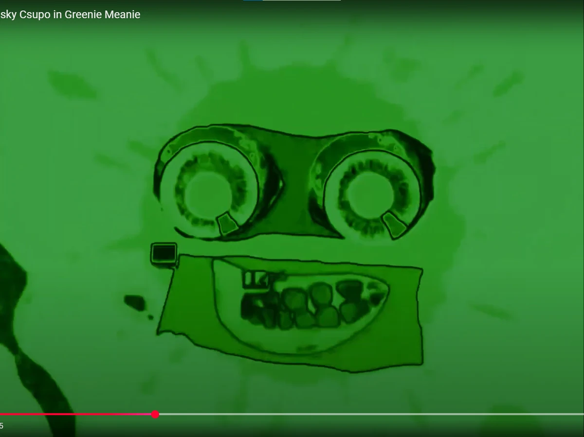 Greenie Meanie | Logo Editing Wiki | Fandom