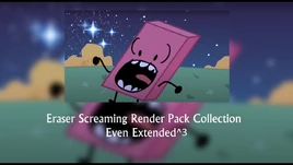Eraser Screaming Render Pack Collection Even Extended | Logo Editing ...