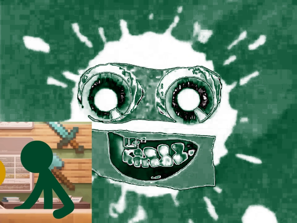 Dark Green Stick Figure MAX Flanged Saw | Logo Editing Wiki | Fandom