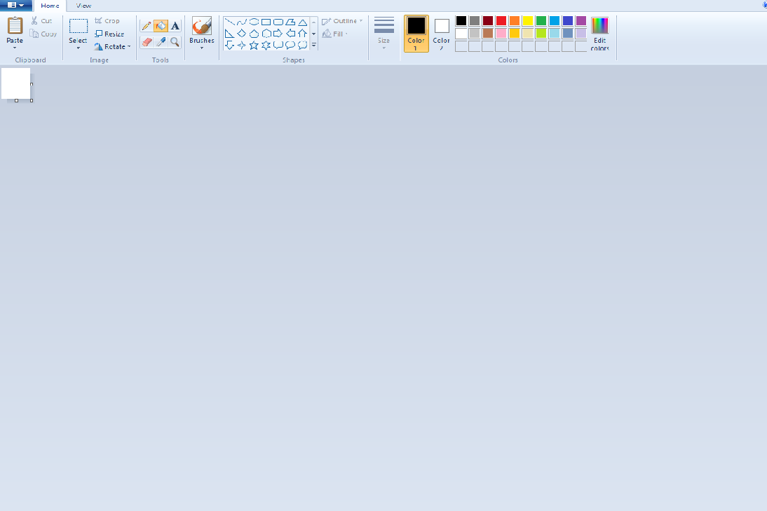 Windows 7 Paint Brush
