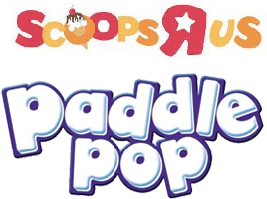 Paddle Pop (Scoops "R" Us) | LogoFan de Logopedia | Fandom