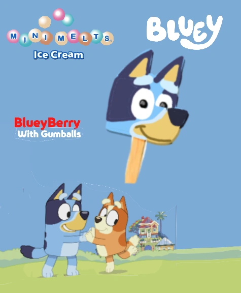 Bluey (helado) | LogoFan de Logopedia | Fandom