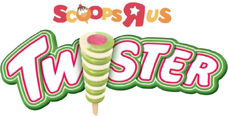Twister (Scoops "R" Us) | LogoFan de Logopedia | Fandom
