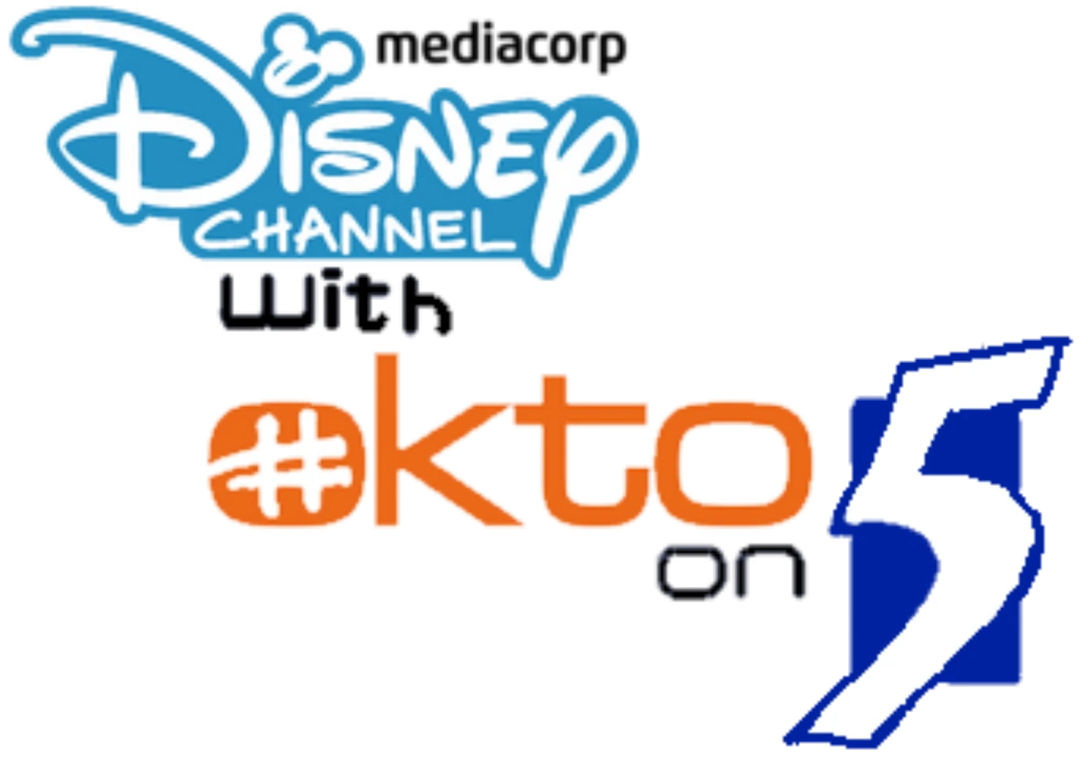 Mediacorp Disney Channel with Okto on 5 | Logopedia Fanon Wiki | Fandom