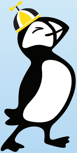 Puffin Books Logo SHU Illustration