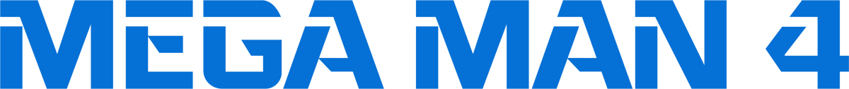 Mega Man 4 Logo