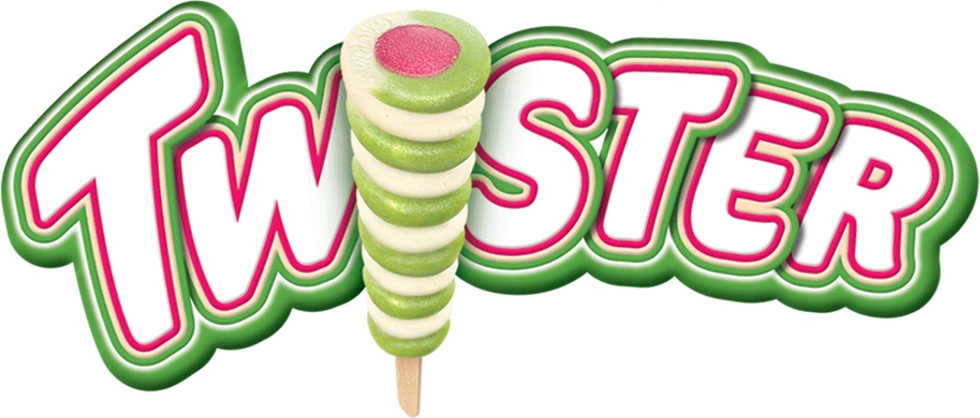 Twister Ice Cream Logo Twister Peek A Blue | FREE DELIVERY | Consort