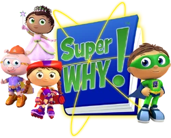 Super Why Book Logo