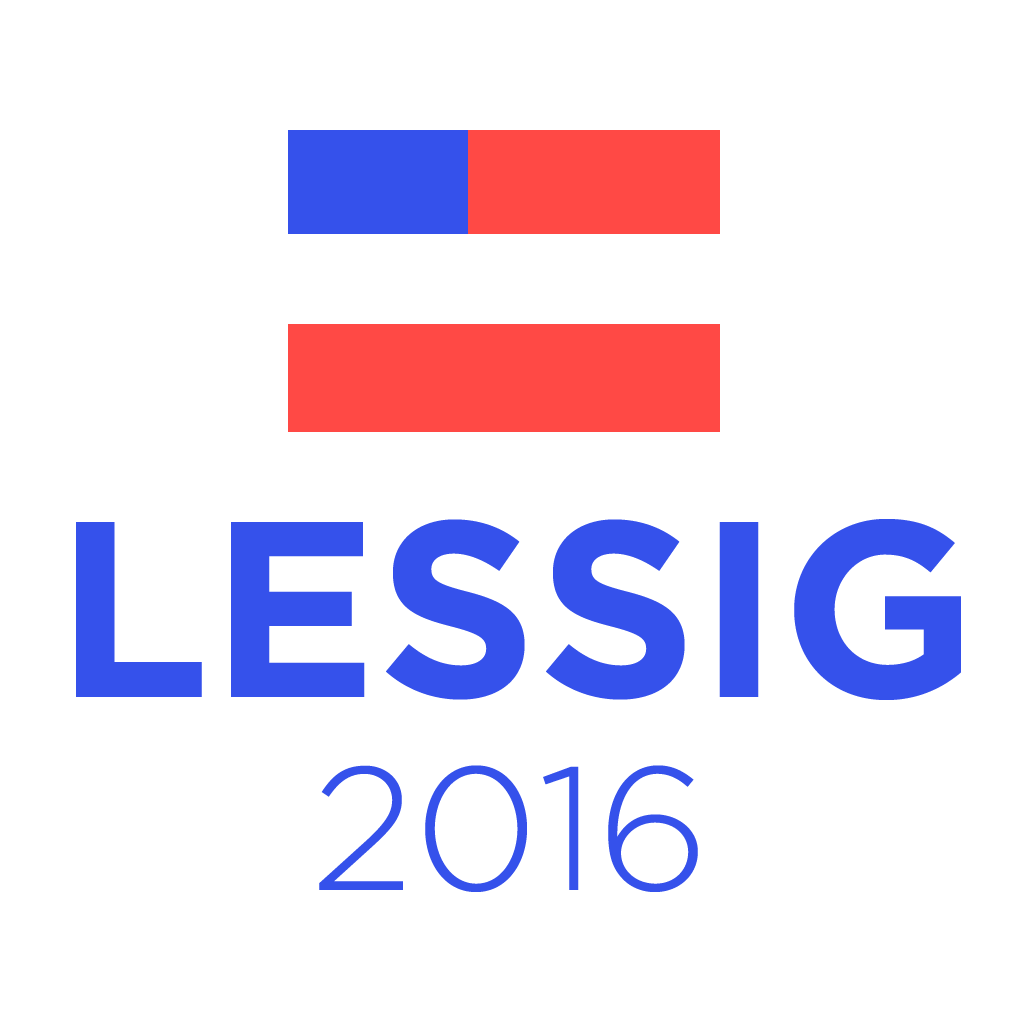 Lawrence Lessig presidential campaign, 2016 | Logopedia | Fandom