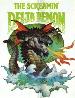 Screamin' Delta Demon | Logopedia | Fandom