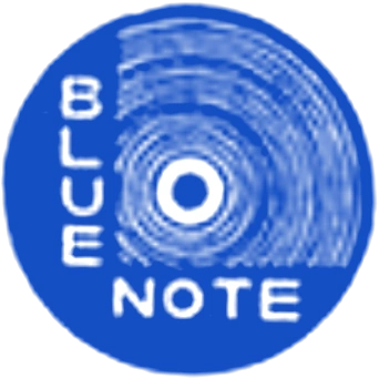 blue note logo font