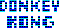 Donkey Kong Logo Font
