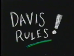 Davis Rules! | Logopedia | Fandom