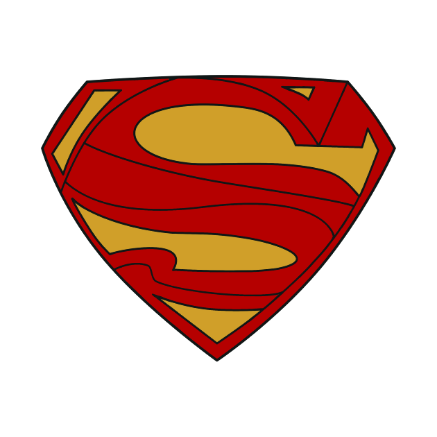 Esquema Del Logotipo De Superman