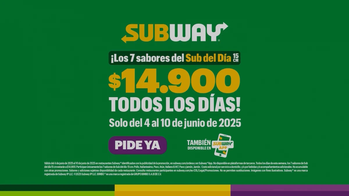 Subway (Colombia) | Logopedia | Fandom