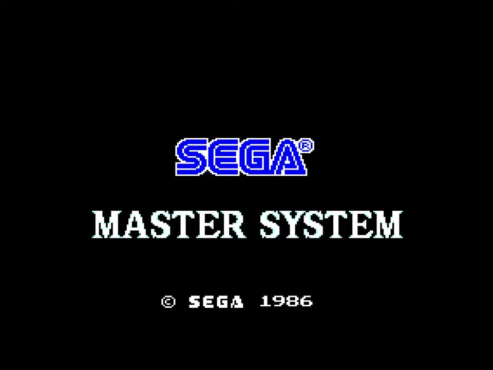 Sega Master System Logo