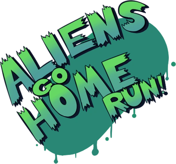 Aliens Go Home Run! | Logopedia | Fandom
