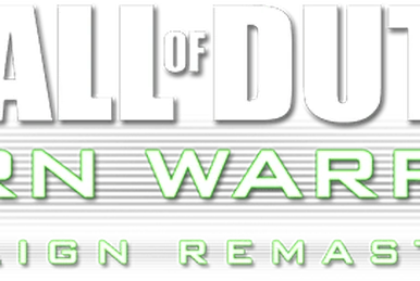 Call Of Duty 4 Logo Png