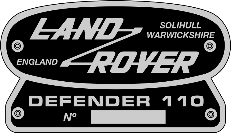 Range Rover Logo Font