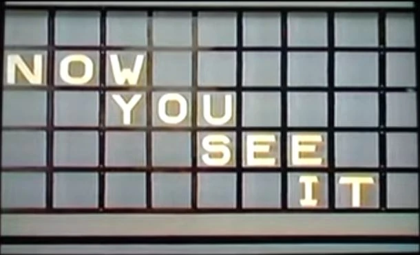 Now You See It (UK gameshow) | Logopedia | Fandom