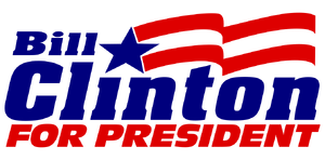 Bill Clinton presidential campaign, 1992 | Logopedia | Fandom