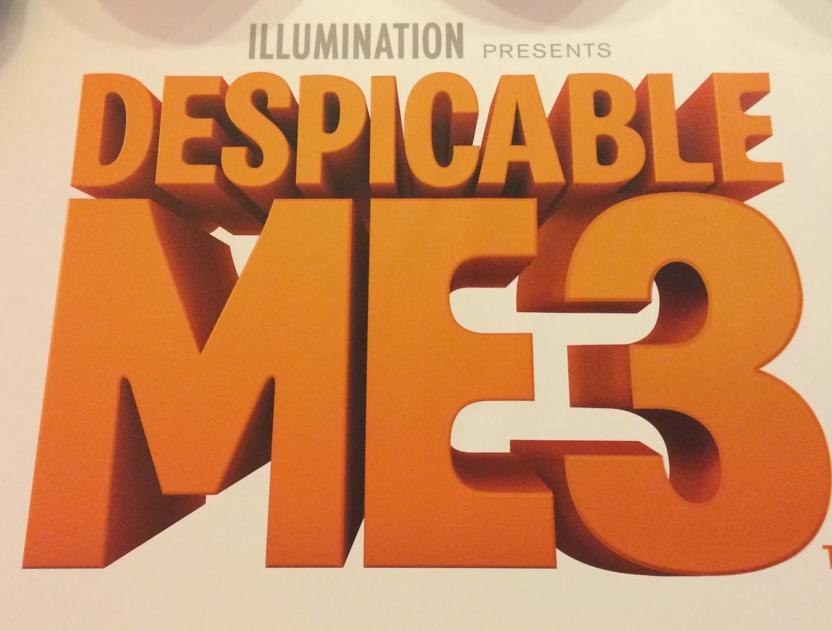 Despicable Me Title Font