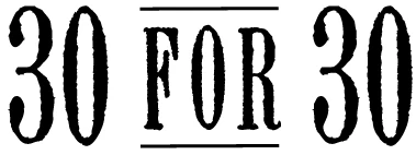 30 for 30 | Logopedia | Fandom