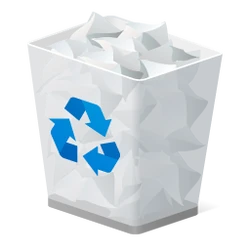 recycle bin logo in computer
