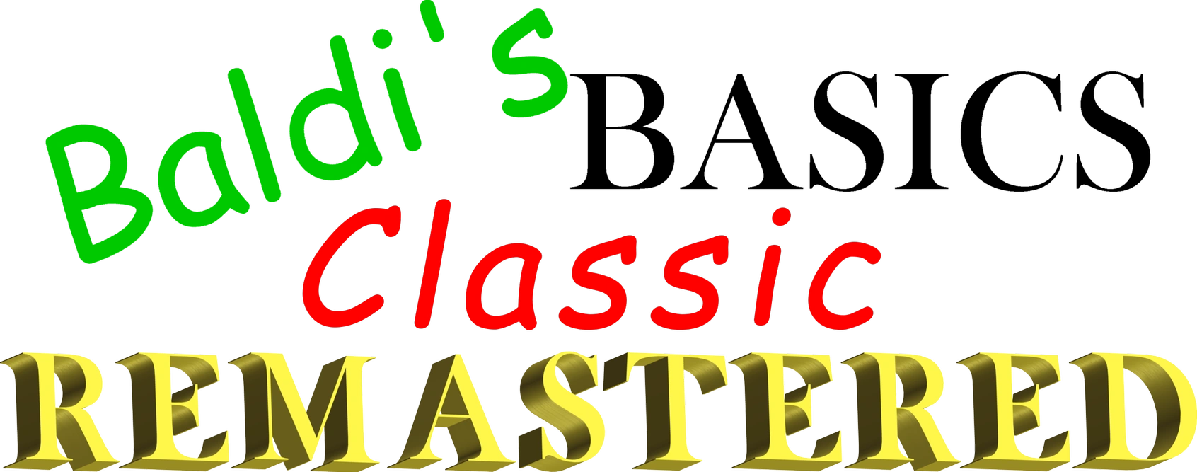 Baldi's Basics Classic Remastered | Logopedia | Fandom