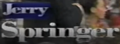 Jerry Springer Show Logo The Jerry Springer Show Hi Res Stock
