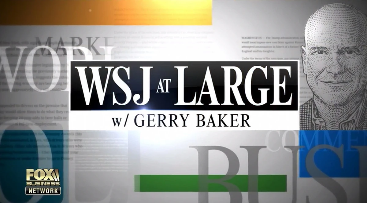 WSJ at Large with Gerry Baker | Logopedia | Fandom
