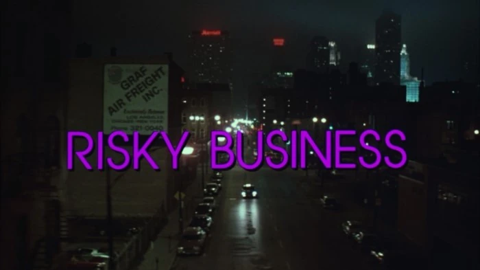 Risky Business | The Title Screens Wiki | Fandom