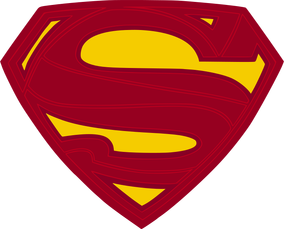 superman logo vector svg