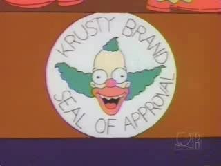 Krusty Brand Seal of Approval | Logopedia | Fandom