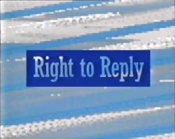 Right to Reply | Logopedia | Fandom